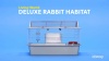 LIVING WORLD Deluxe Rabbit Habitat, Large - Chewy.com