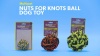 MULTIPET Nuts for Knots Ball Dog Toy, Color Varies, Small - Chewy.com