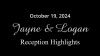 Jayne & Logan - LuvLenz Wedding Photos & Films