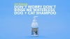 ARK NATURALS Don't Worry Don't Rinse Me Waterless Dog & Cat Shampoo, 18 ...