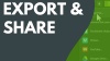 Export & Share | Camtasia | TechSmith-DE