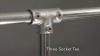Kee Klamp Pipe Fitting - Type 25 - Three Socket Tee | Simplified Building